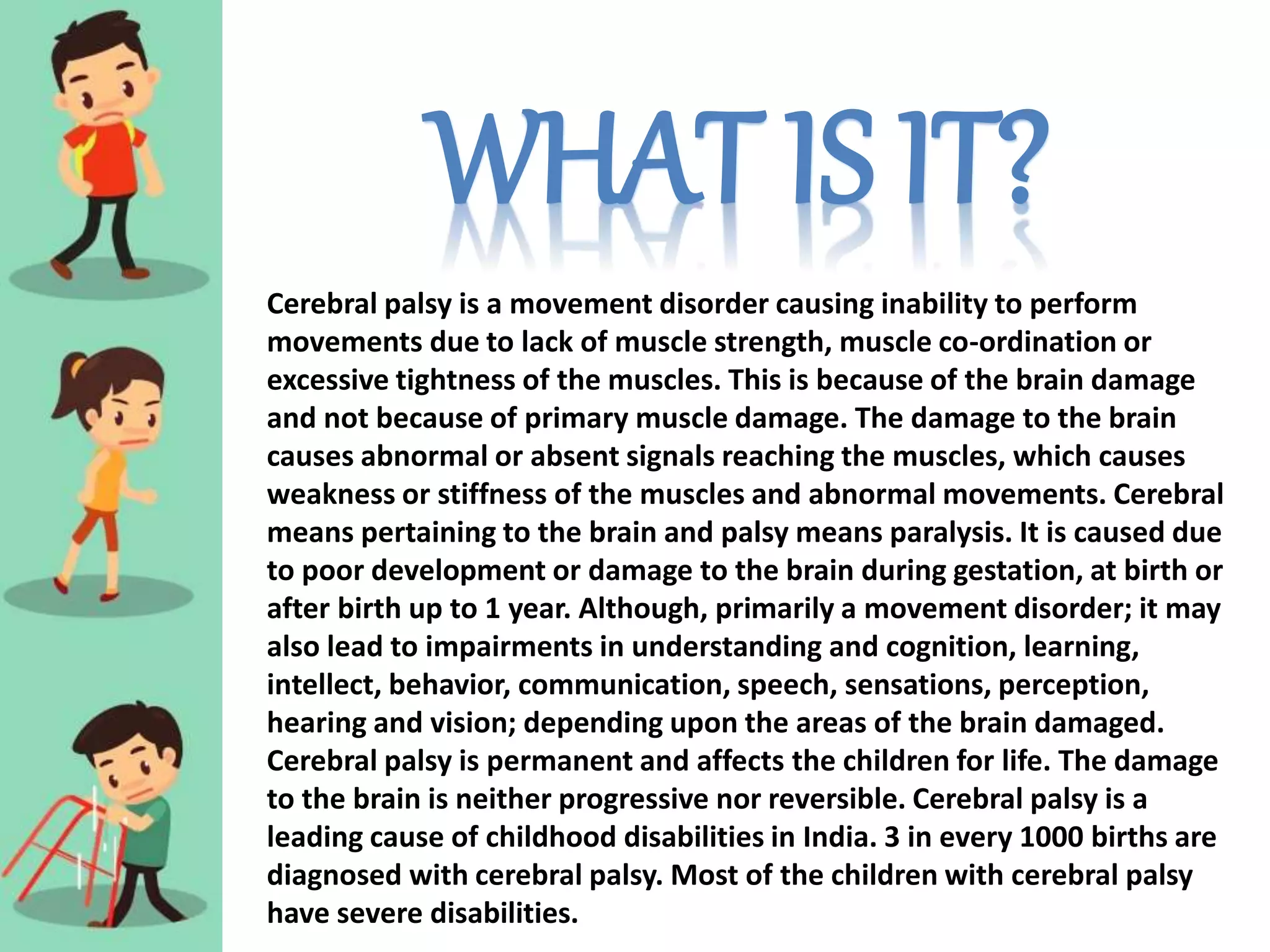 Understanding cerebral palsy | PPT