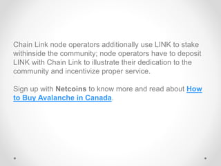 Understanding Chain Link Smart Contracts And How To Buy Chainlink In ...