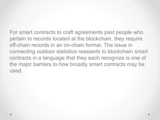 Understanding Chain Link Smart Contracts And How To Buy Chainlink In Canada! | PPT