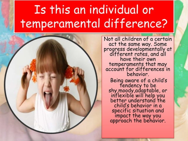 Understanding child behavior | PPTX