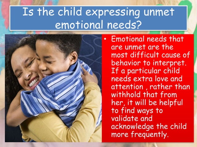 Understanding child behavior | PPTX