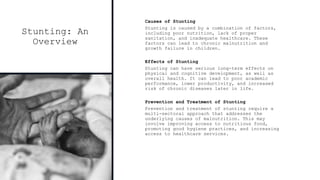 Understanding Child Stunting for Parents | PPTX