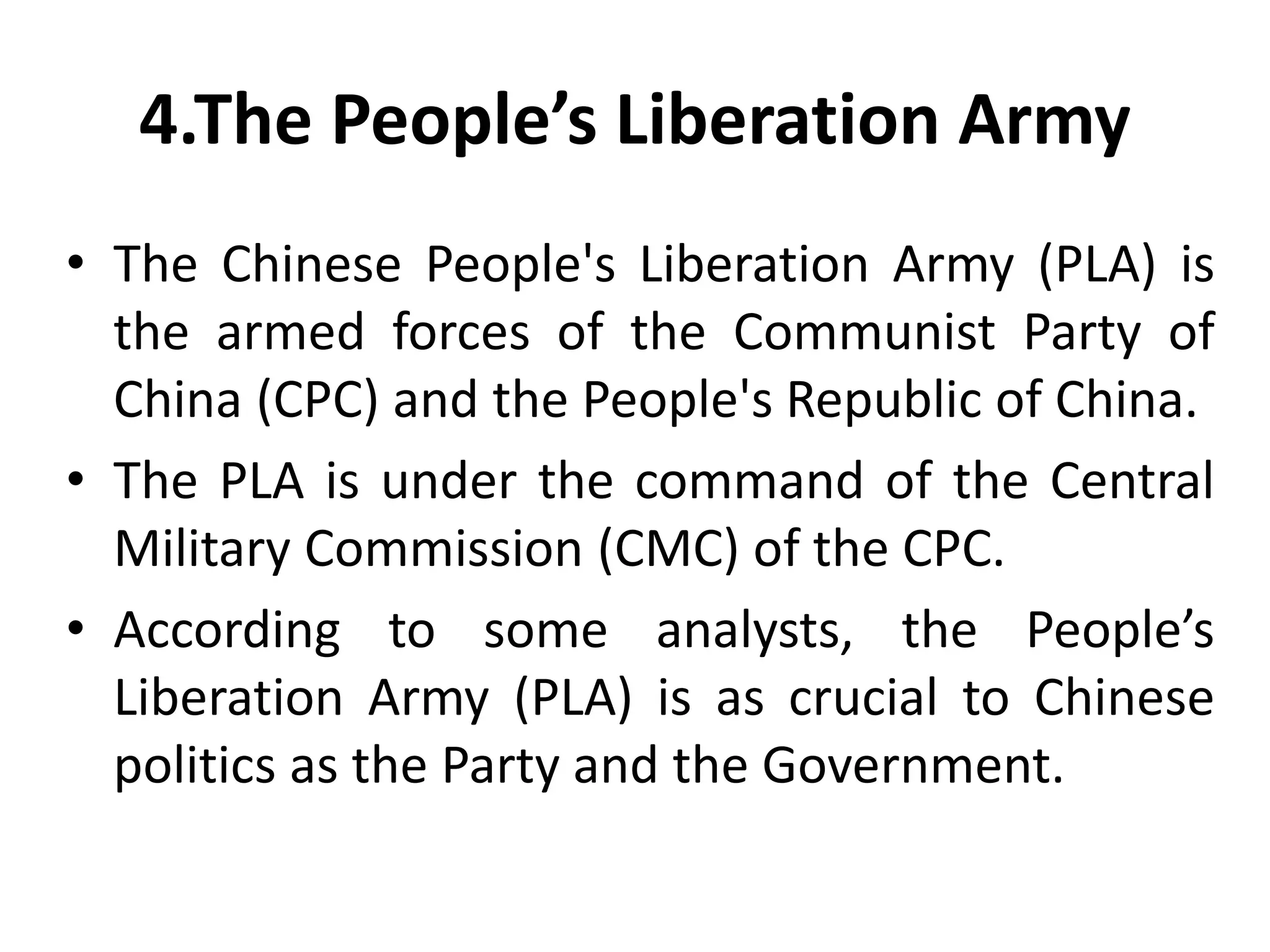 Understanding china's political system | PPTX