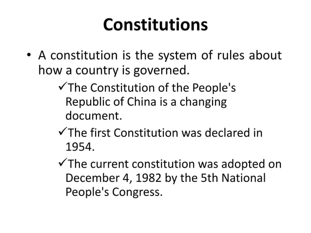Understanding china's political system | PPTX