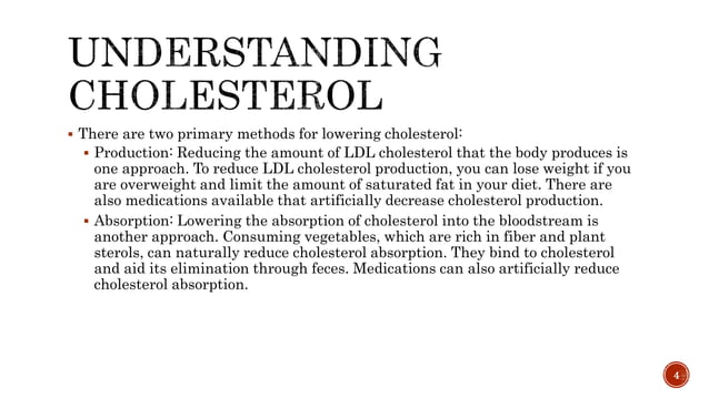 Understanding Cholesterol.pptx
