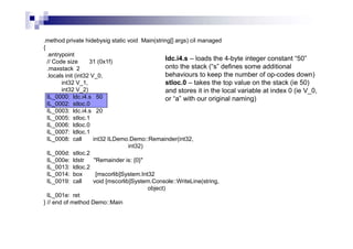 Understanding the Common Intermediate Language (CIL) | PDF | Programming Languages | Computing