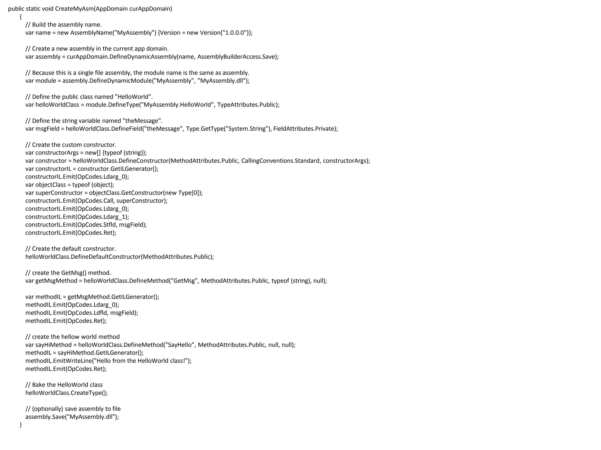 Understanding cil & dynamic assemblies | PPTX