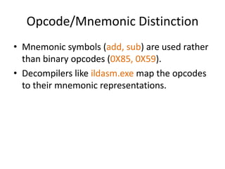 Understanding cil & dynamic assemblies | PPTX