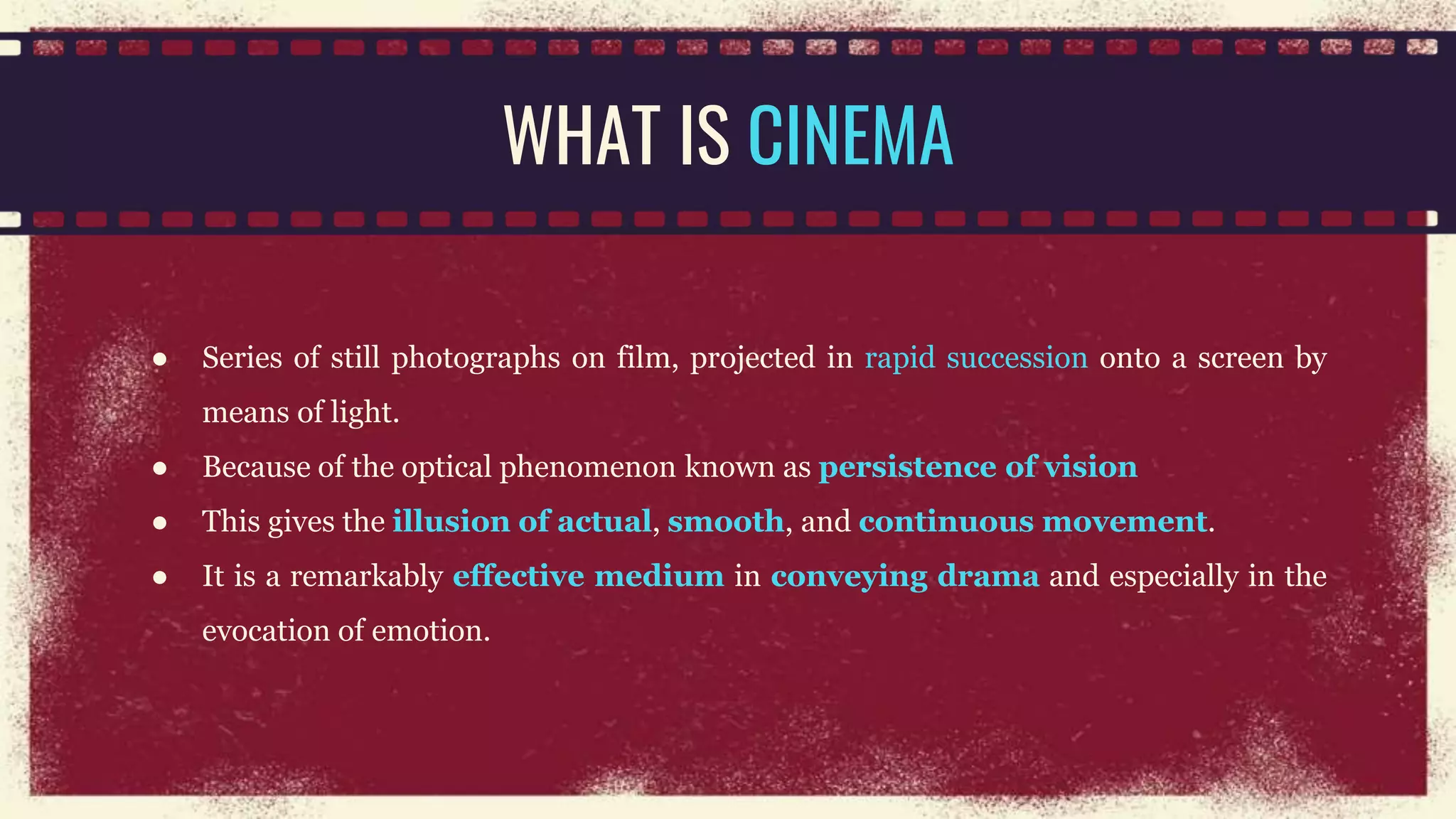 Understanding Cinema | PPTX