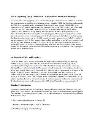Understanding CJIS Identification and Authentication