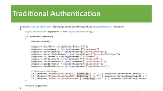 Understanding Claim based Authentication | PDF