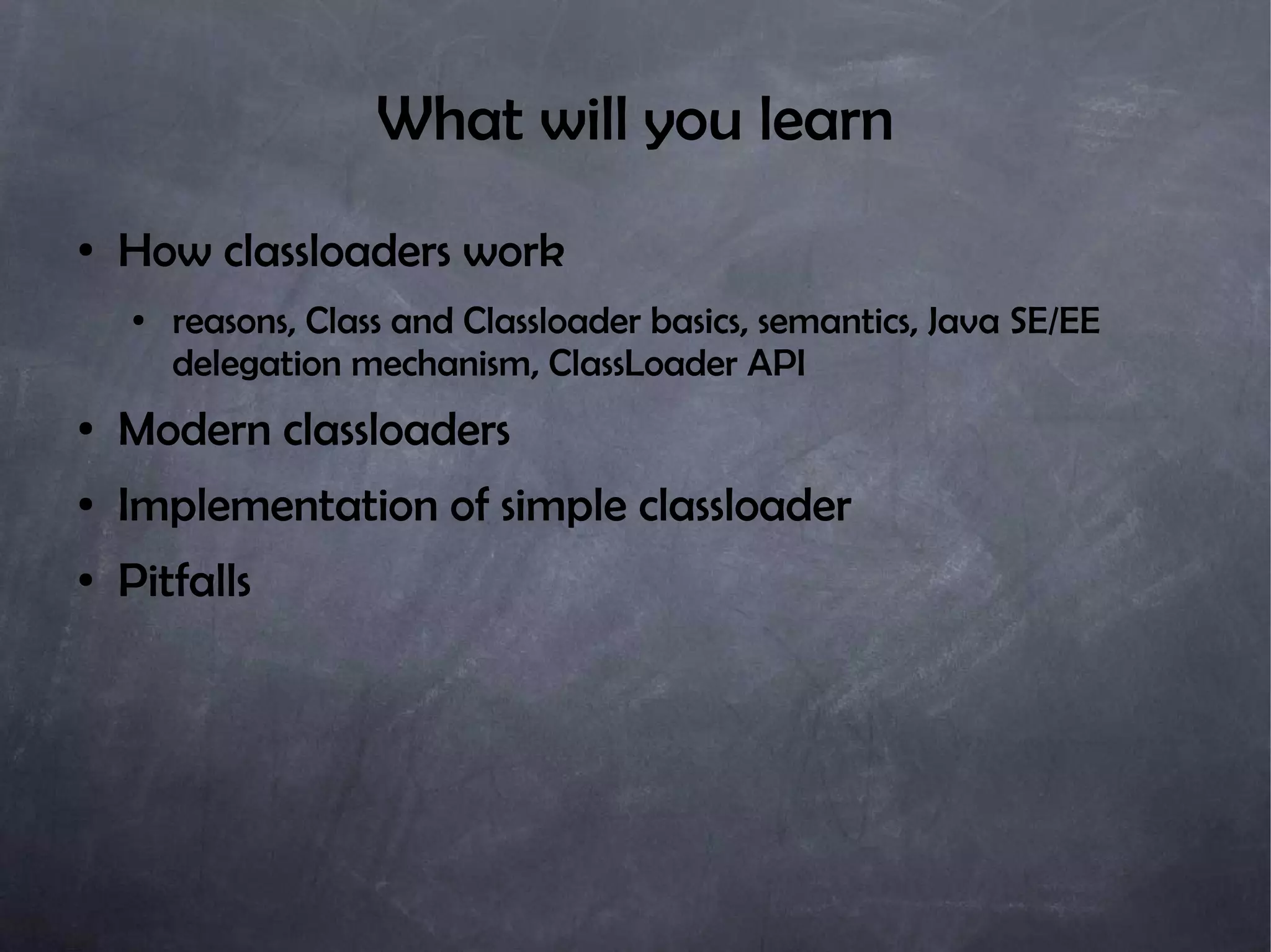 Understanding ClassLoaders | PPT