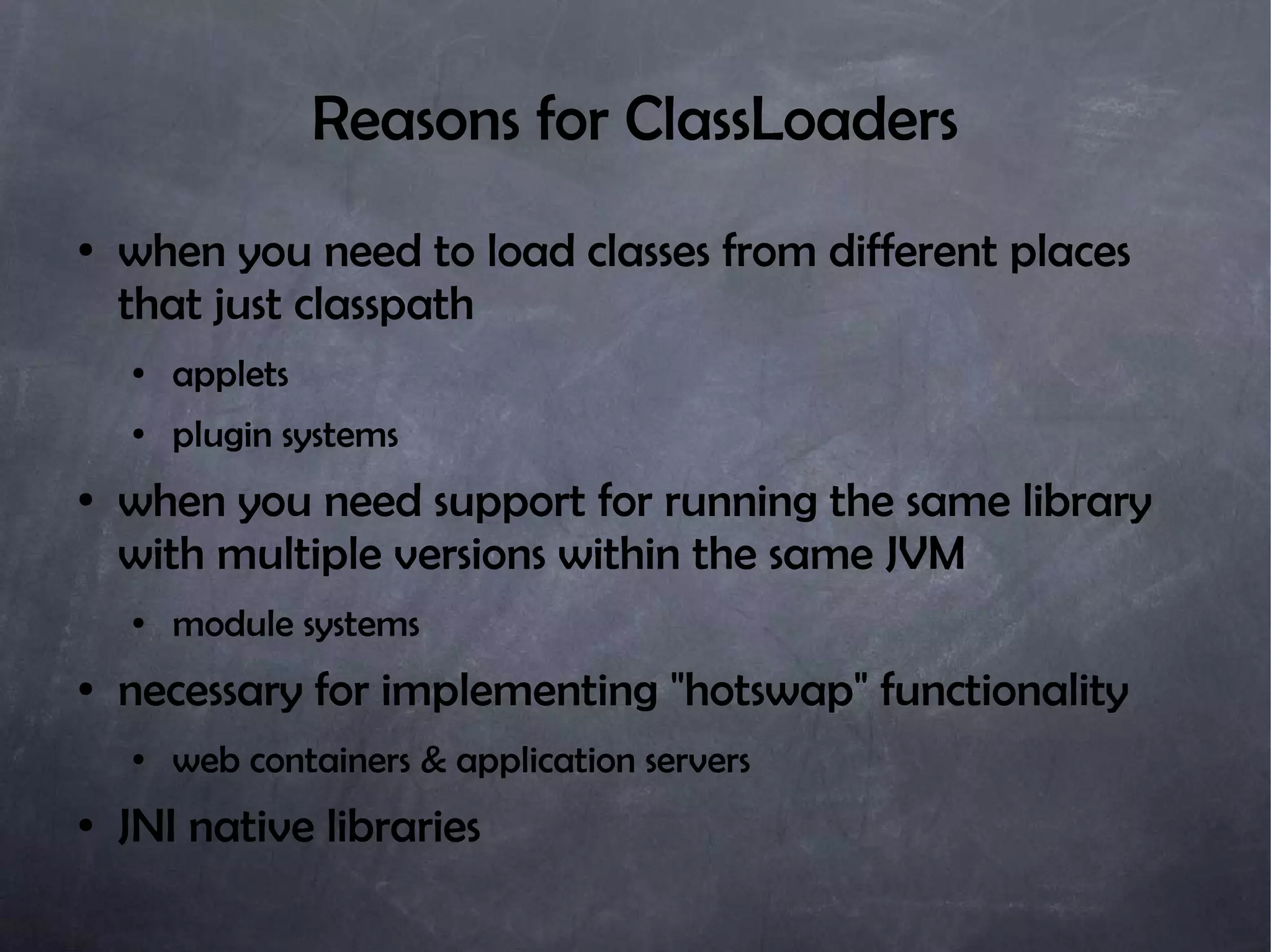 Understanding ClassLoaders | PPT