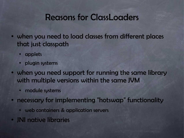 Understanding ClassLoaders | PPT