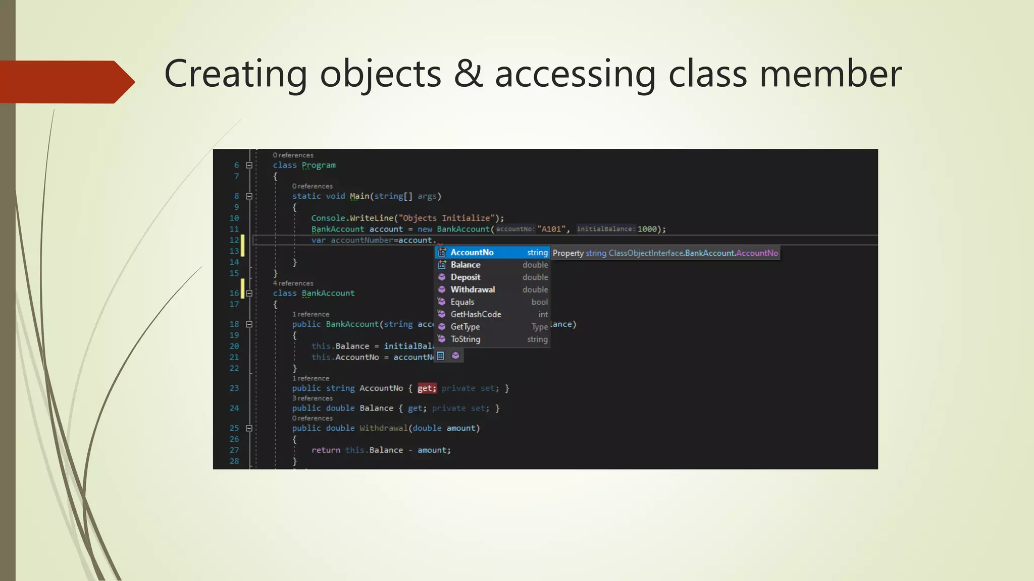 Understanding Class Object And Interface Ppt
