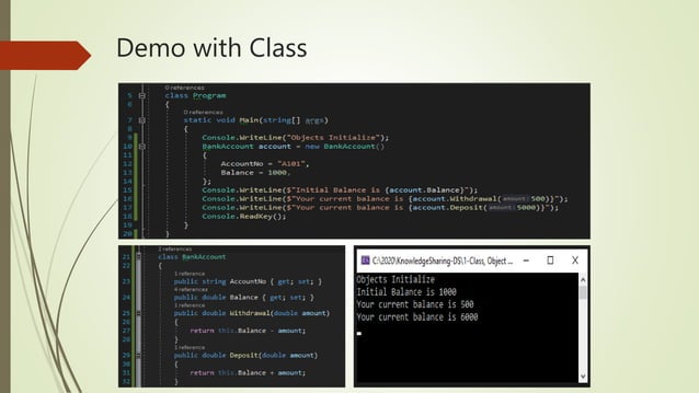 Understanding Class Object And Interface Ppt