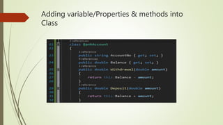 Understanding class, object & interface | PPT