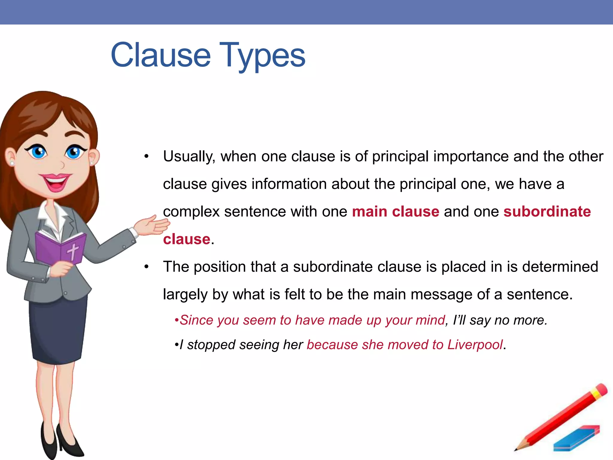 Understanding clause | PPTX | Law