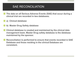 Understanding clinical data management | PPTX | Databases | Computer ...