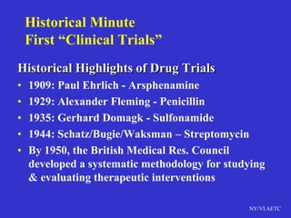 Understanding clinical trials | PPTX