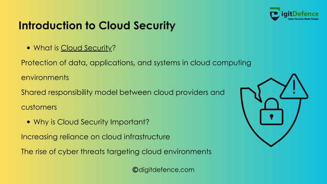 Understanding Cloud Security Risks to Protect Your Data. | PDF