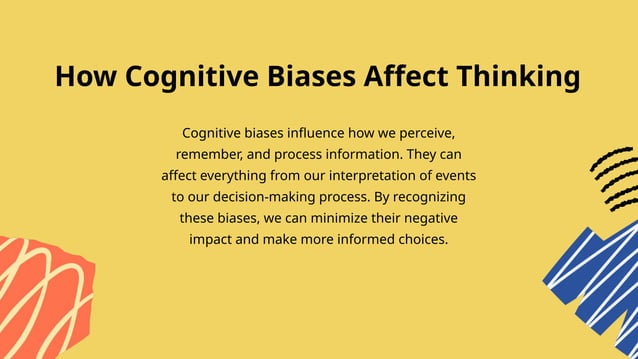 Understanding Cognitive Biases - Marta Loveguard | PPTX | Artificial Intelligence | Technology ...