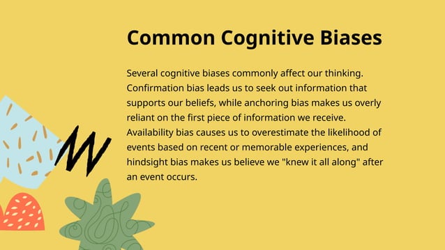 Understanding Cognitive Biases - Marta Loveguard | PPTX | Artificial ...