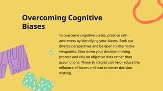 Understanding Cognitive Biases - Marta Loveguard | PPTX