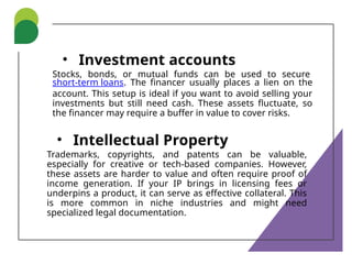 Understanding collateral in Secured loans.pptx