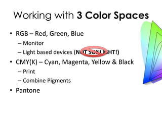 Understanding Color#1 | PPTX | Web Development | Internet