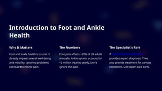 Understanding Common Foot and Ankle Conditions Expert Insights.pptx