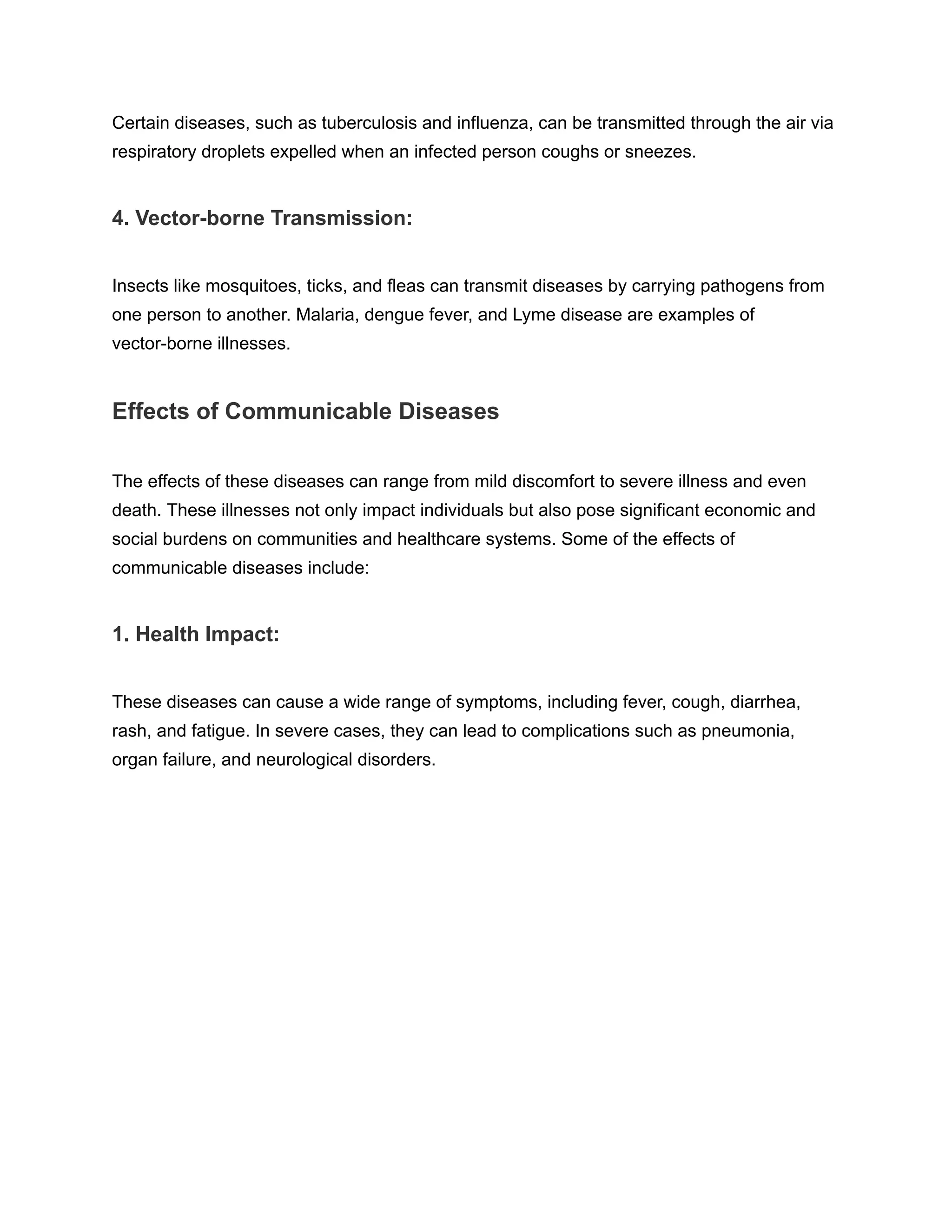 Understanding Communicable Diseases_ Causes, Effects, and Prevention ...