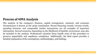 Understanding Company Valuation and 409A Analysis | PPTX
