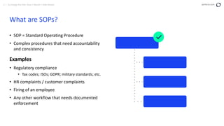 Understanding Compliant Workflow Enforcement SOPs | PDF