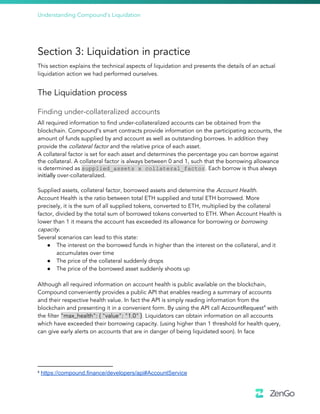 Understanding Compound‘s Liquidation | PDF