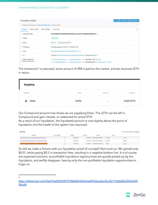 Understanding Compound‘s Liquidation | PDF