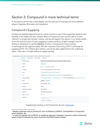Understanding Compound‘s Liquidation | PDF