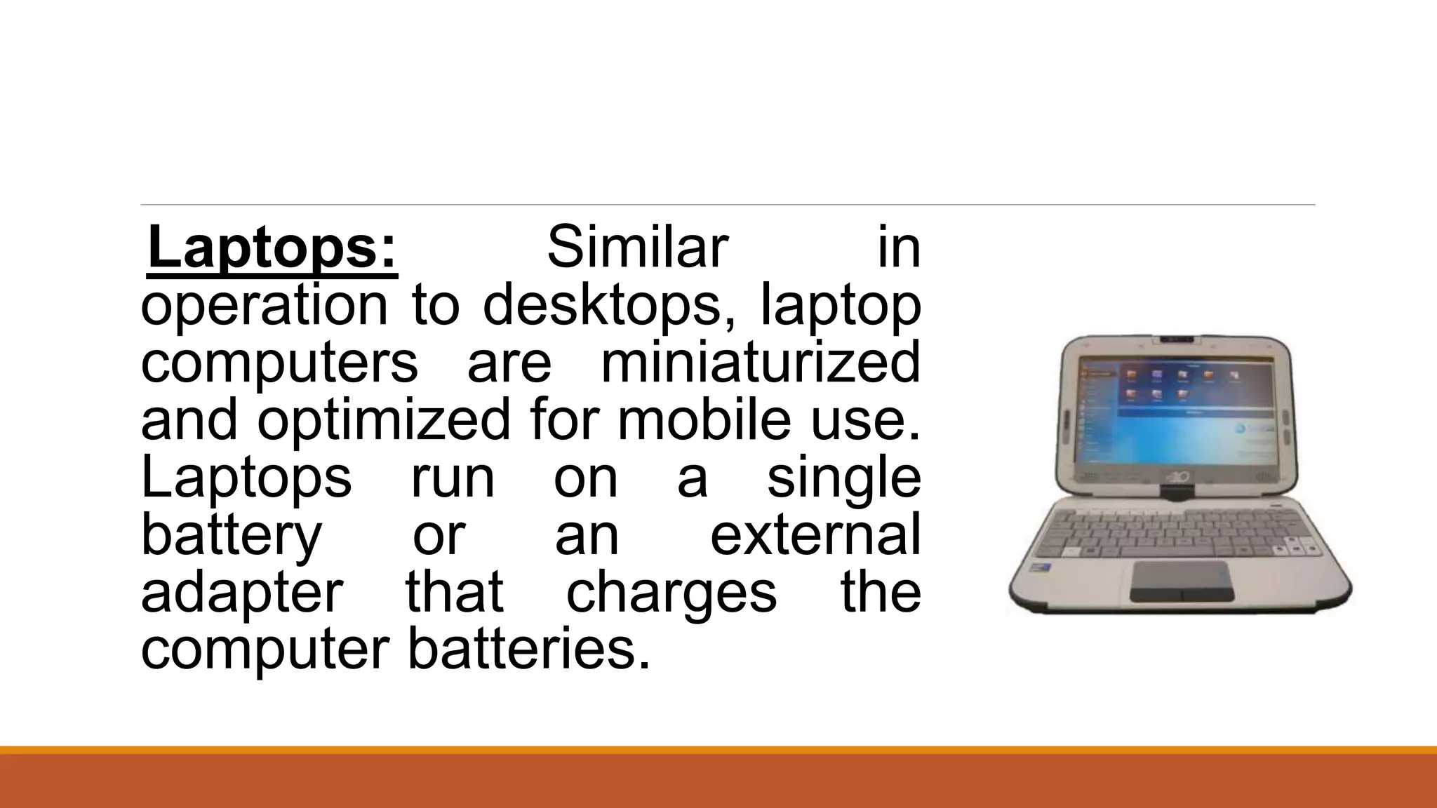 UNDERSTANDING COMPUTER.pptx | Desktops | Computing