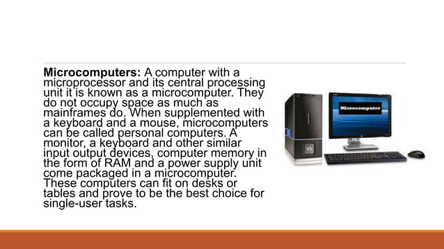 UNDERSTANDING COMPUTER.pptx | Desktops | Computing