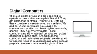 UNDERSTANDING COMPUTER.pptx | Desktops | Computing