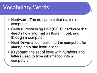 Understanding computers ch 1 | PPT