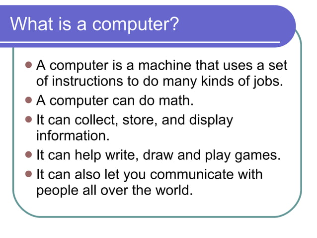 Understanding computers ch 1 | PPT