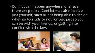 Understanding conflict | PPTX