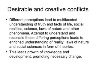 Understanding Conflicts & Violence ppt by | PPT