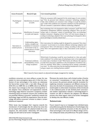 Understanding consumer's acceptance of technology based innovations in ...