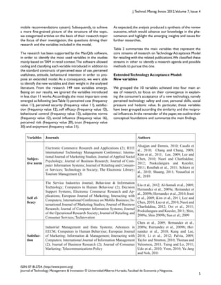 Understanding consumer's acceptance of technology based innovations in retailing | PDF