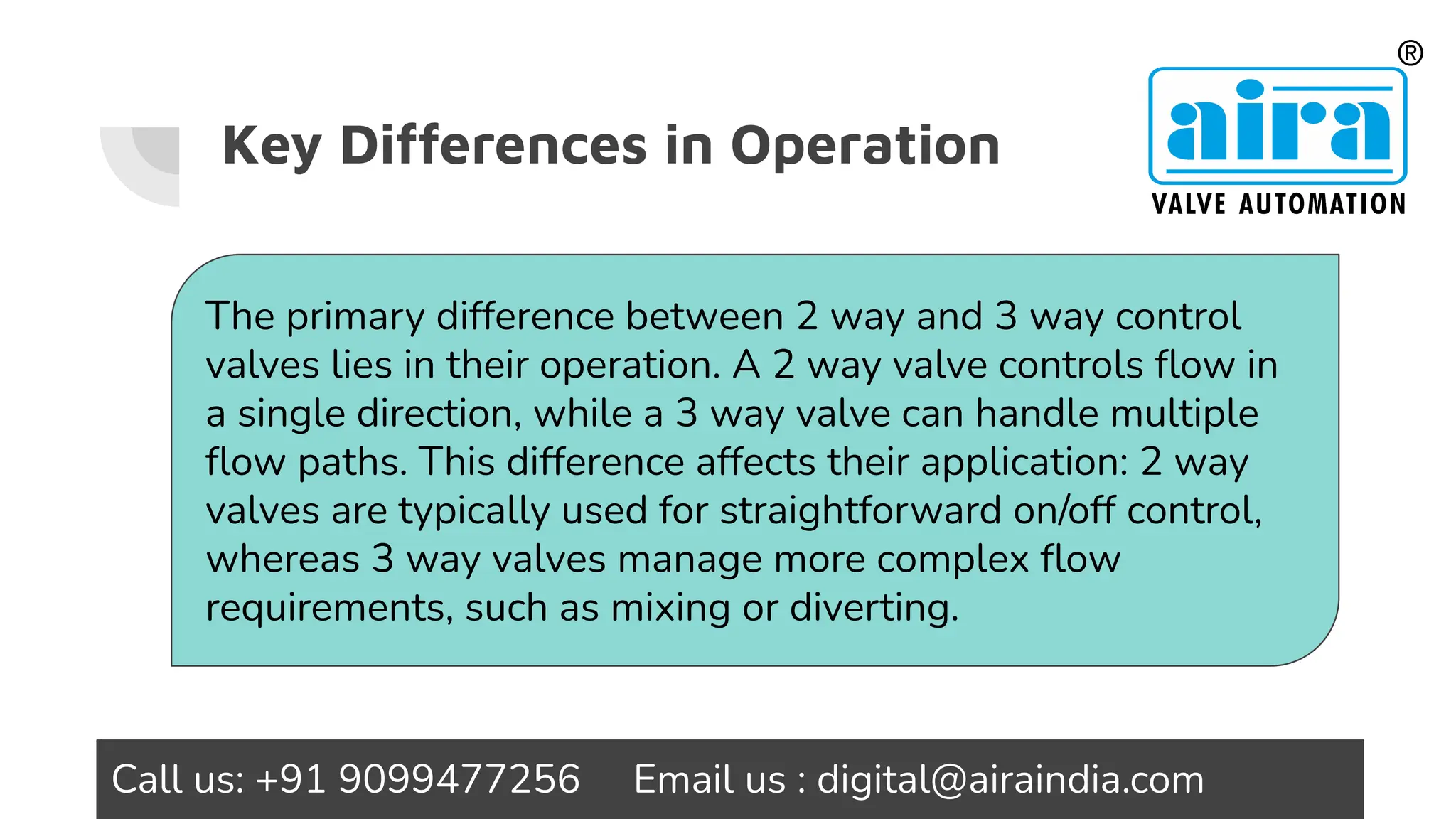 Understanding Control Valve: Key Differences Between 2 Way and 3 Way ...