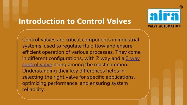 Understanding Control Valve: Key Differences Between 2 Way and 3 Way ...