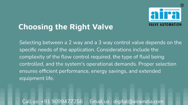 Understanding Control Valve: Key Differences Between 2 Way and 3 Way ...