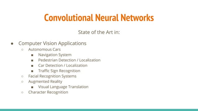 Understanding Convolutional Neural Networks | PPT